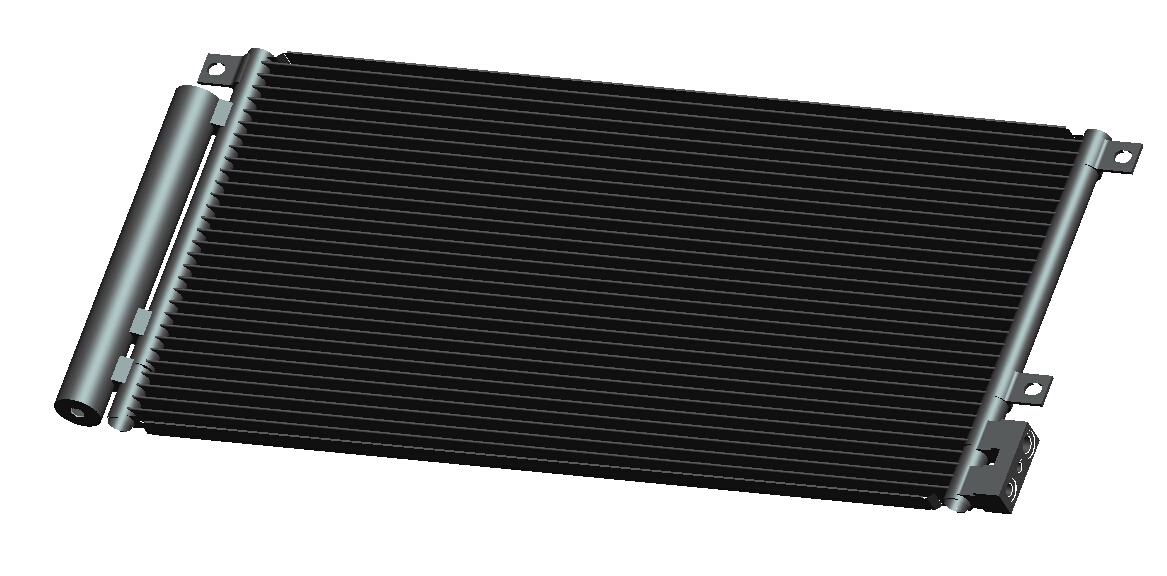 Aluminum Ac Microchannel Condenser Heat Exchanger from China ...