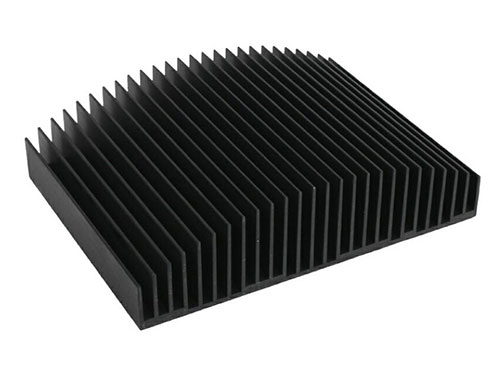 Aluminium Heat Exchanger Curved Extruded Heat Sink from China ...