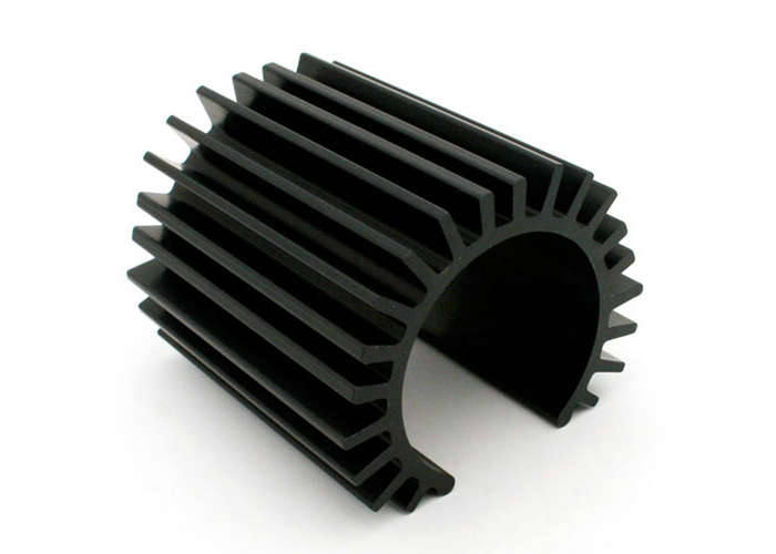 Aluminium Heat Exchanger Curved Extruded Heat Sink from China ...