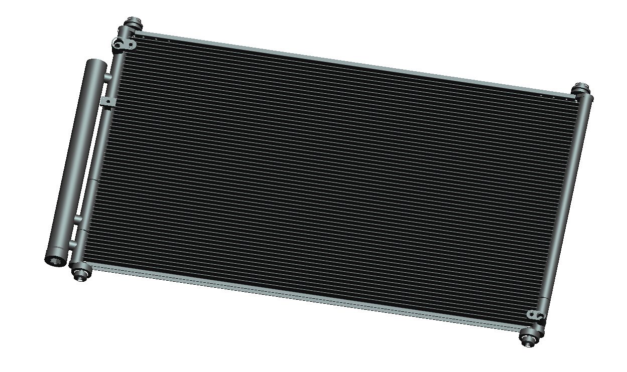 Ac Aluminum Microchannel Condenser Heat Exchanger from China ...