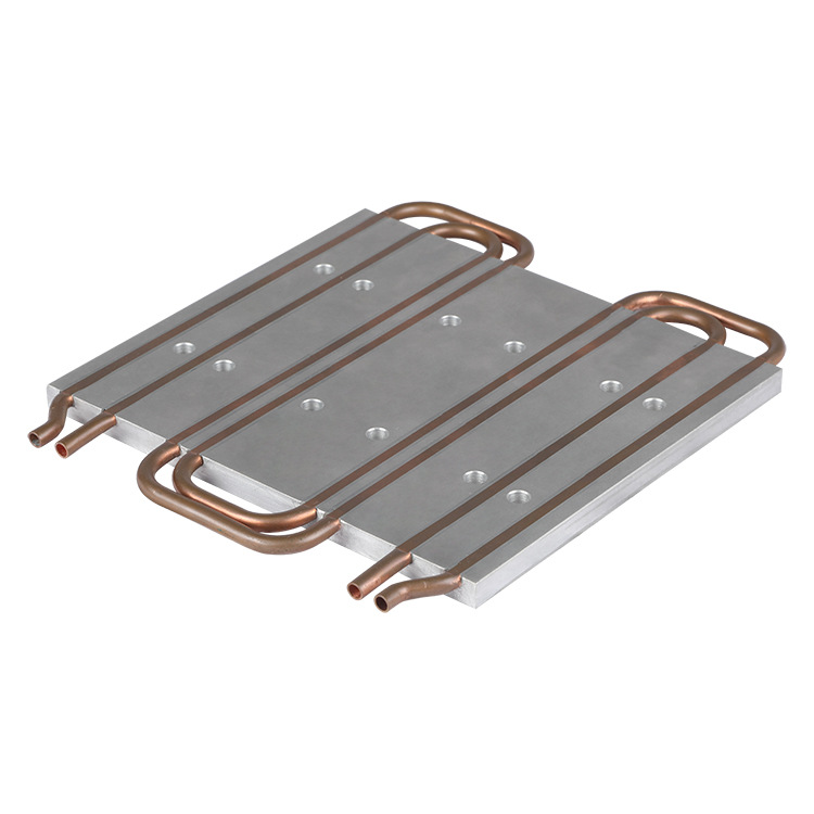 Aluminum Water Cooling Plate With Copper Tubes from China manufacturer ...