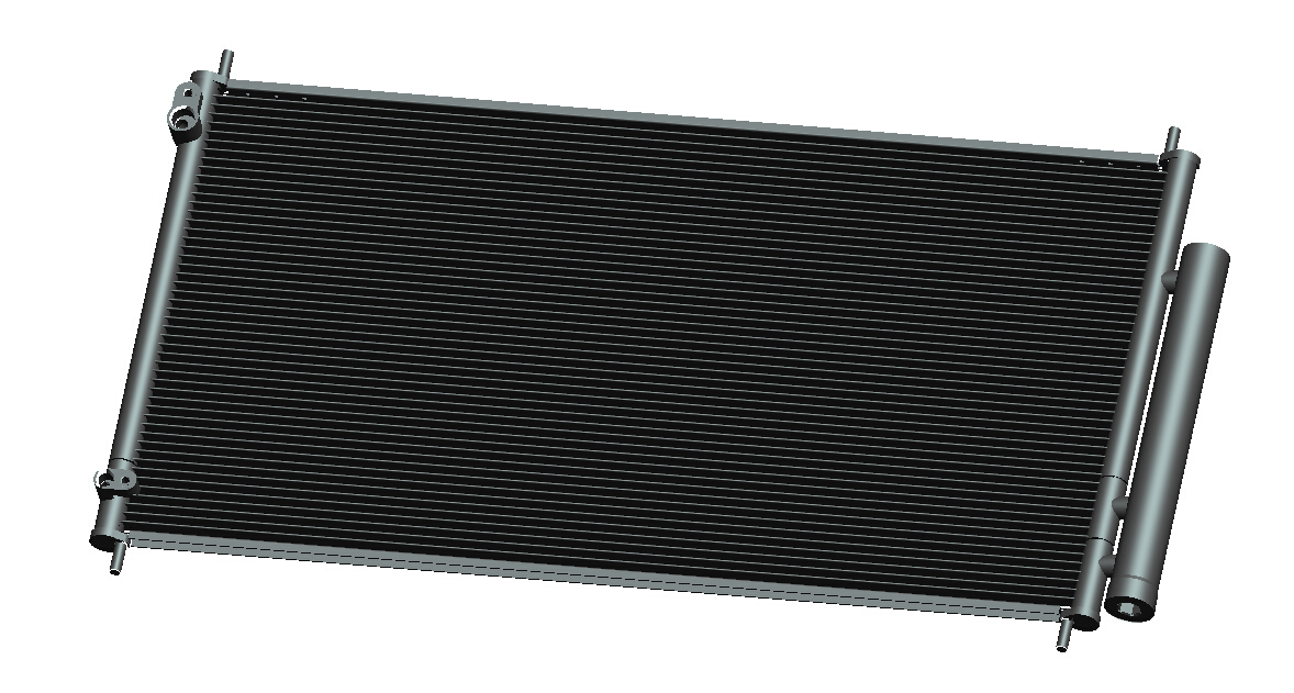 Ac Aluminum Microchannel Condenser Heat Exchanger from China ...